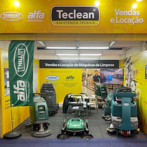 Máquinas Para Limpeza Profissional Alfa Tennant - Teclean