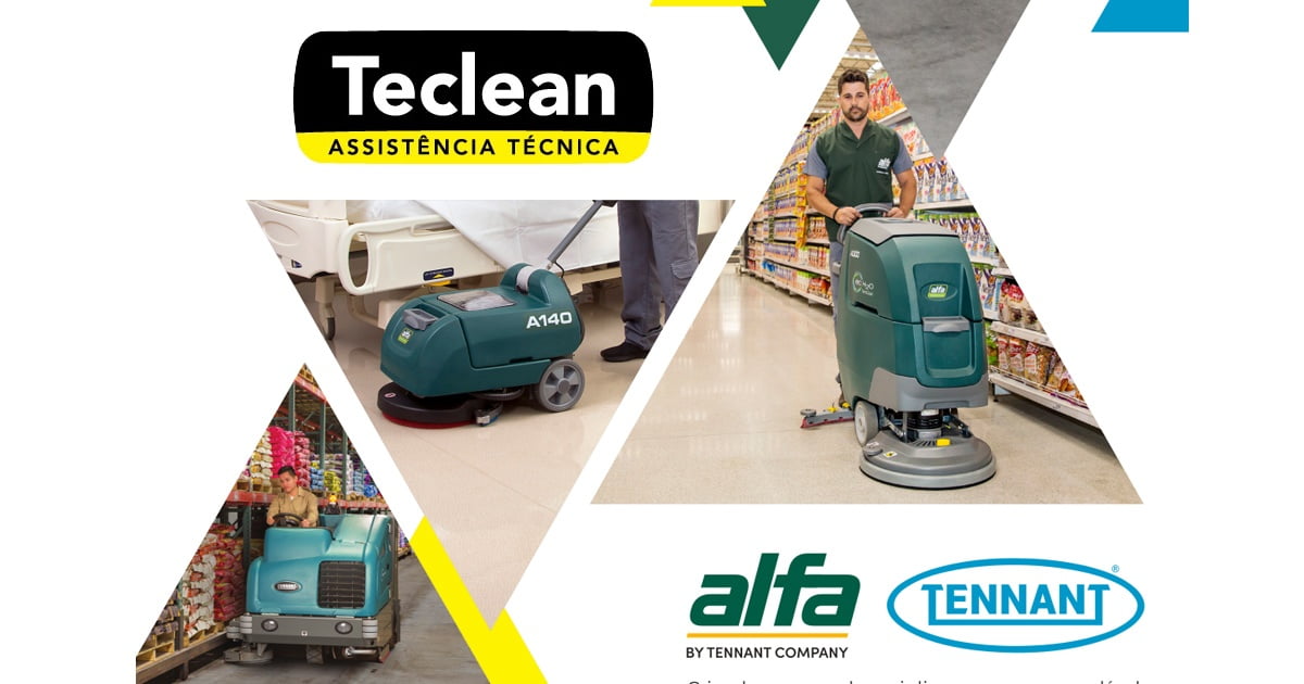 Catálogo Alfa Tennant: Máquinas de Limpeza - Teclean